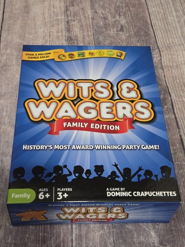 Wits & Wagers: Family Edition - Board Game Party Fun 892884000500| eBay