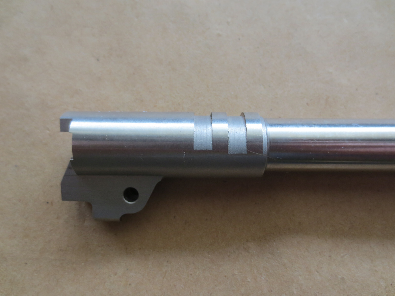 Nowlin 1911 Government Barrel 9mm Match SS 6" Wilson/Nowlin Ramp ...