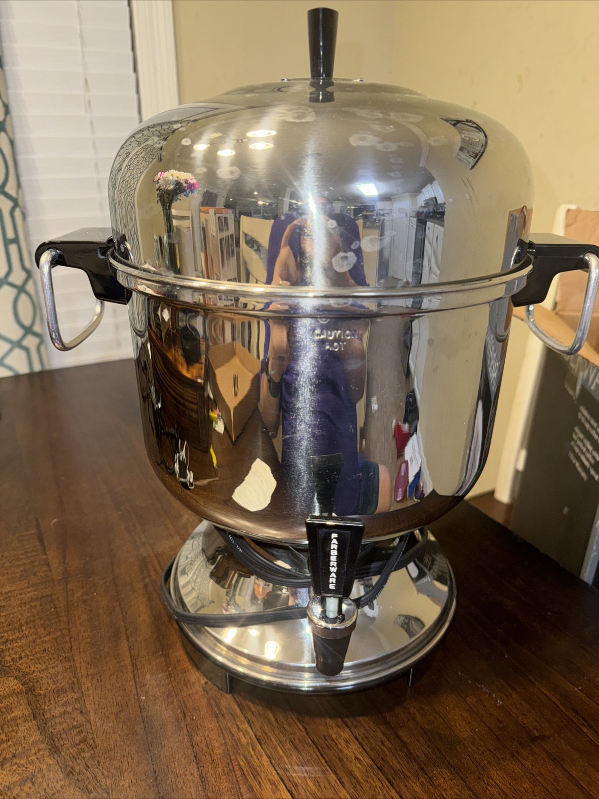 Farberware L1360 Stainless Steel 12-36 Cup Automatic Coffee Percolator ...