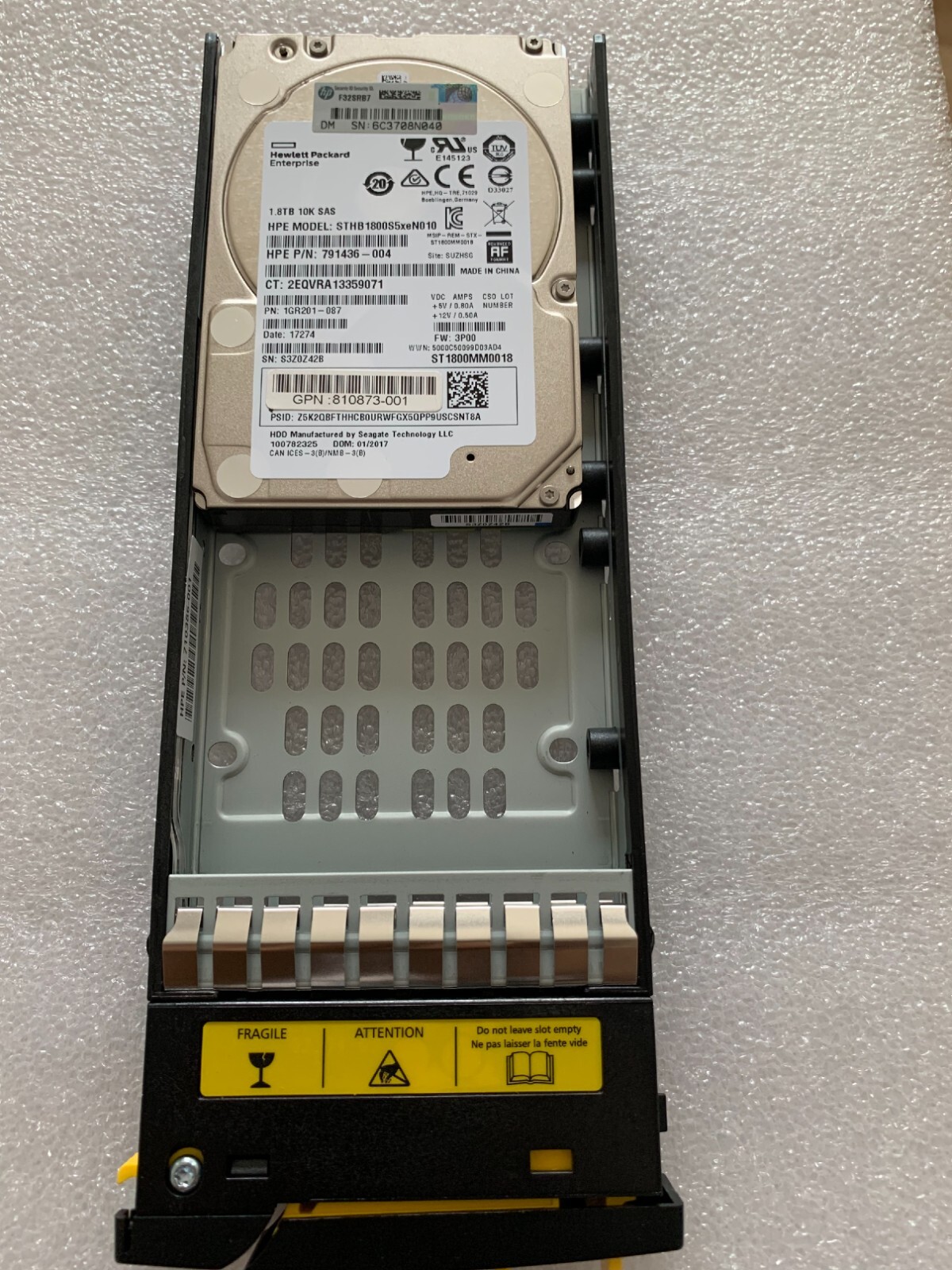 New HP 3PAR K0F26A 840462-001 840460-001 1.8T SAS 10K Hard Drive HDD ...