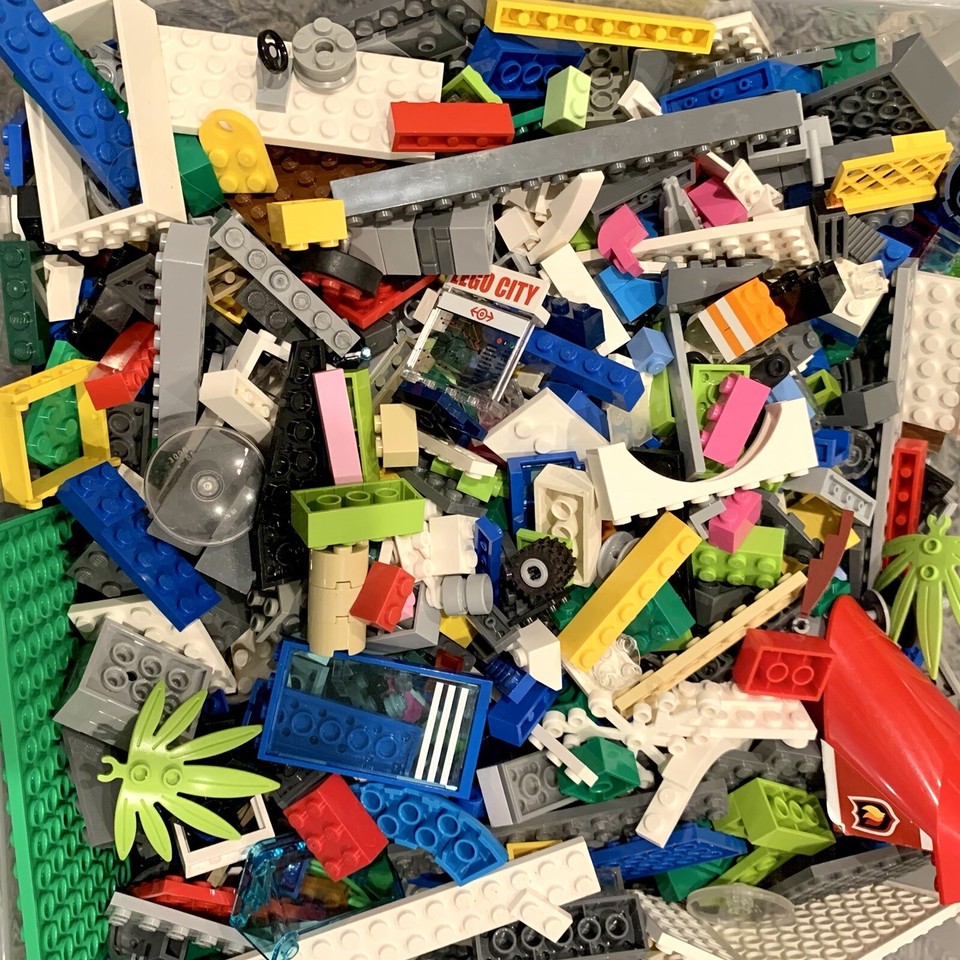 LEGO Lot of 200 Pieces ~ Parts Bricks Random From Huge Bulk Assorted ...
