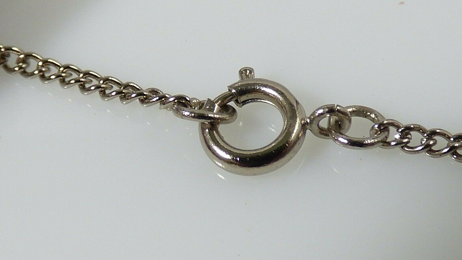 Saint Elizabeth Ann Seton Catholic Pendant Chain Necklace Rhodium ...