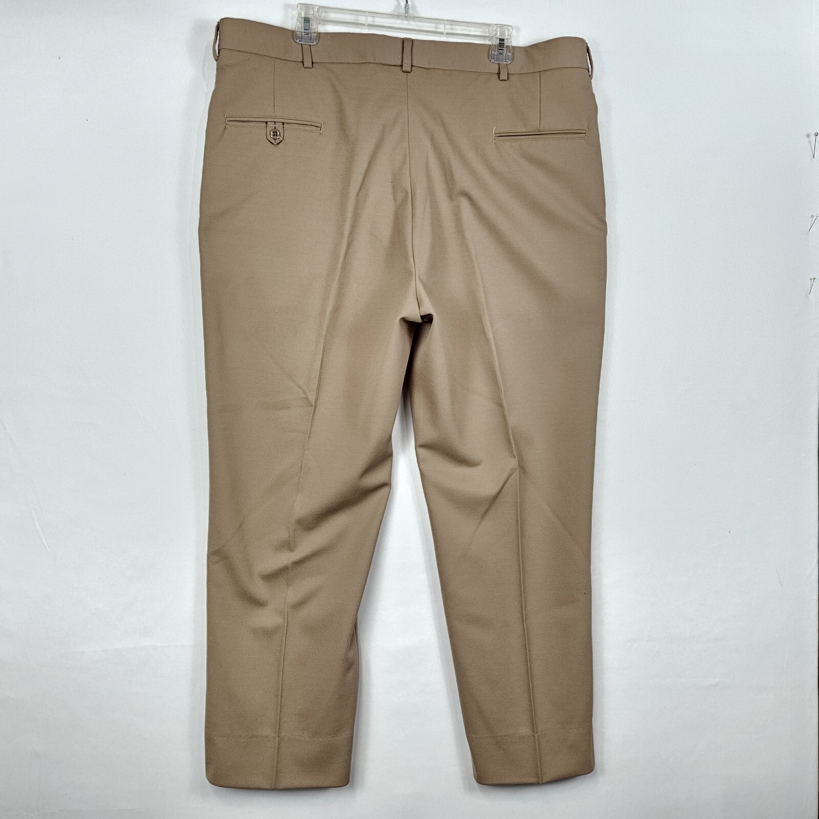 Vintage 70s Davis Clothing Company Polyester Pants Men's Sz 40 Khaki ...