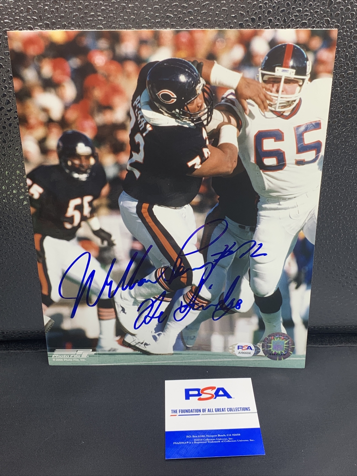 William Perry Autographed Memorabilia | Signed Photo, Jersey ...