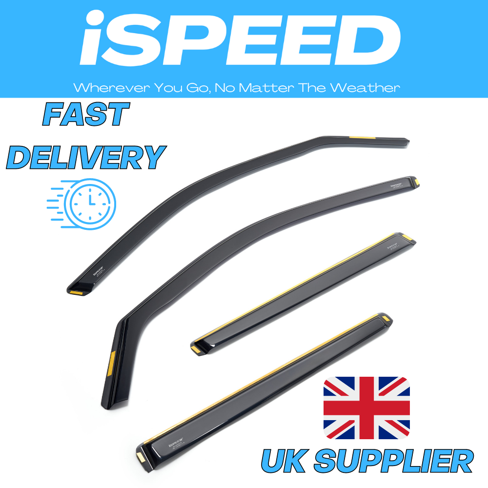 Kia Sportage MK4 5-doors SUV 2016-2021 4pcs iSpeed Tinted Wind Deflectors | eBay