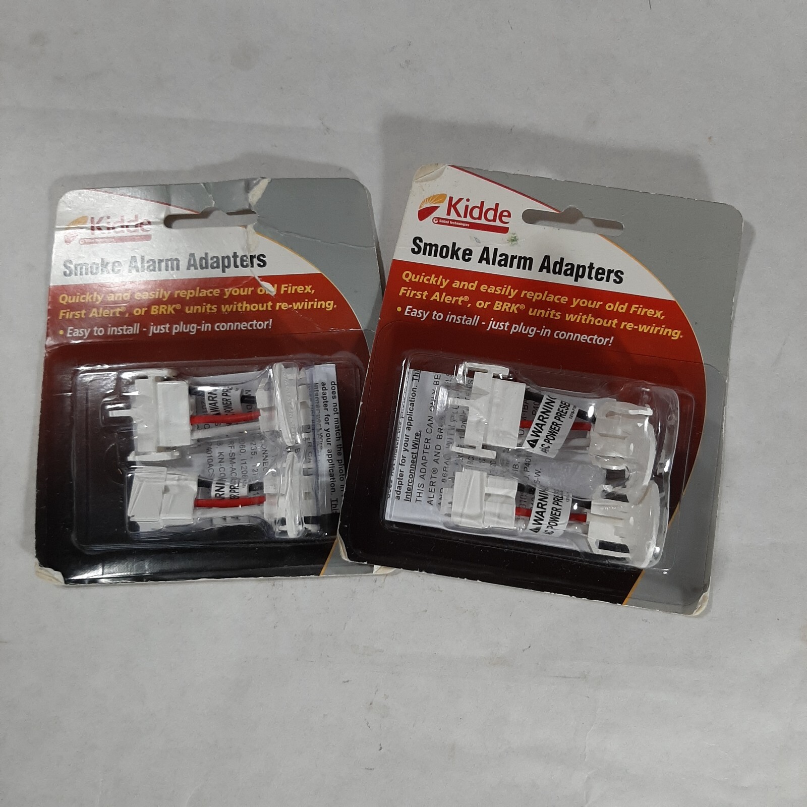 KIDDE FIREX Smoke Alarm Quick Convert Adapter NIP NEW Lot Of 2 | eBay