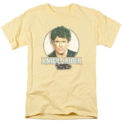 Knight Rider Vintage T Shirt Mens Michael Knight Kit Licensed Classic ...