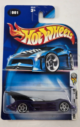 2004 HOT WHEELS BATMOBILE, PURPLE, #1/100 2004 FIRST EDITIONS, CHROME ...