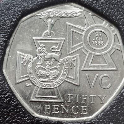 Rare 2006 VC Victoria Cross 50p coin circulated | eBay UK