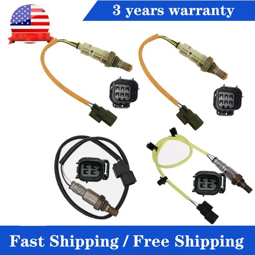 Set Of 4 Up+Down O2 Oxygen Sensor For 2014 2015 2016 2017 Honda Odyssey ...