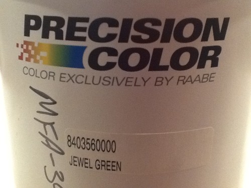 MFA-3450675 Caterpillar Jewel Green Paint Precision Color By RAABE SK ...