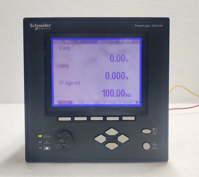 Schneider Electric PowerLogic ION7650 M7650A0C0B5E0A0A | eBay