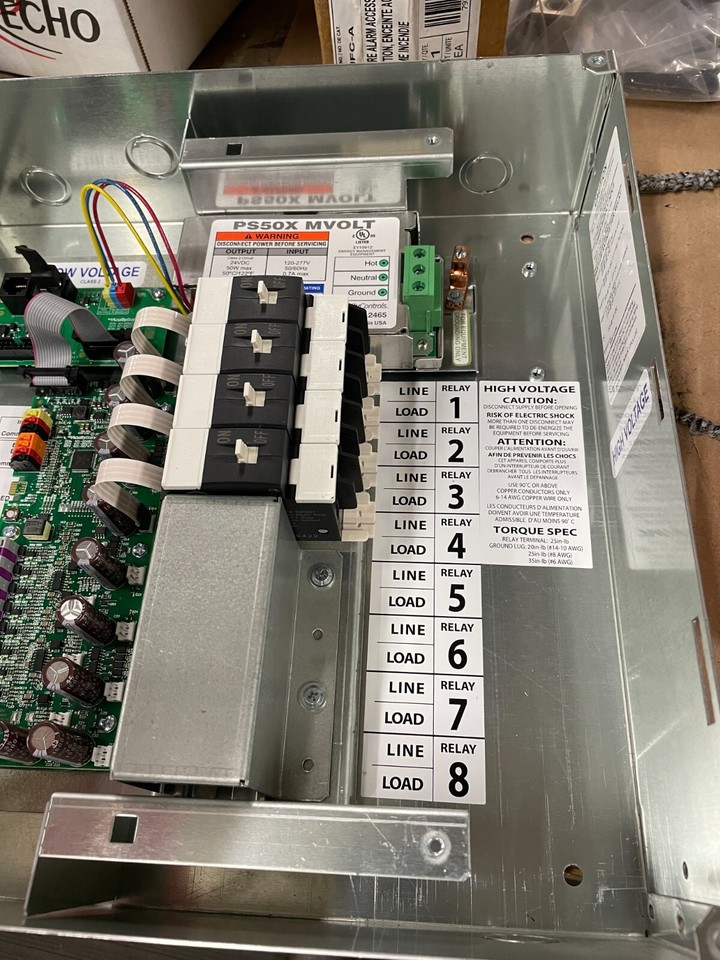 AcuityControls Relay Panel Model: ARP INTENC08 NLT 4FCR MVOLT 2VB SC SM ...
