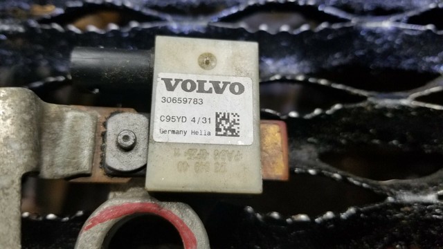 2015 VOLVO XC60 T5 NEGATIVE BATTERY CABLE HARNESS 30659783 OEM 09 10 11 ...