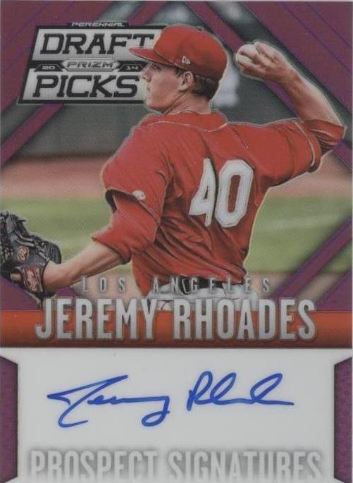 2014 Panini Prizm Perennial Draft Picks - Prospect Signatures Jeremy ...