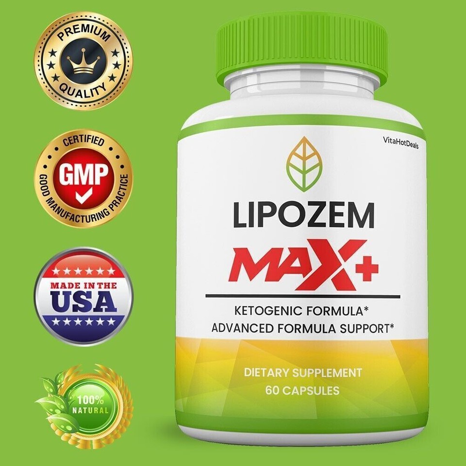 Lipozem Capsules, Maximum Strength, Lipozem Pills for Men and Women (1 ...