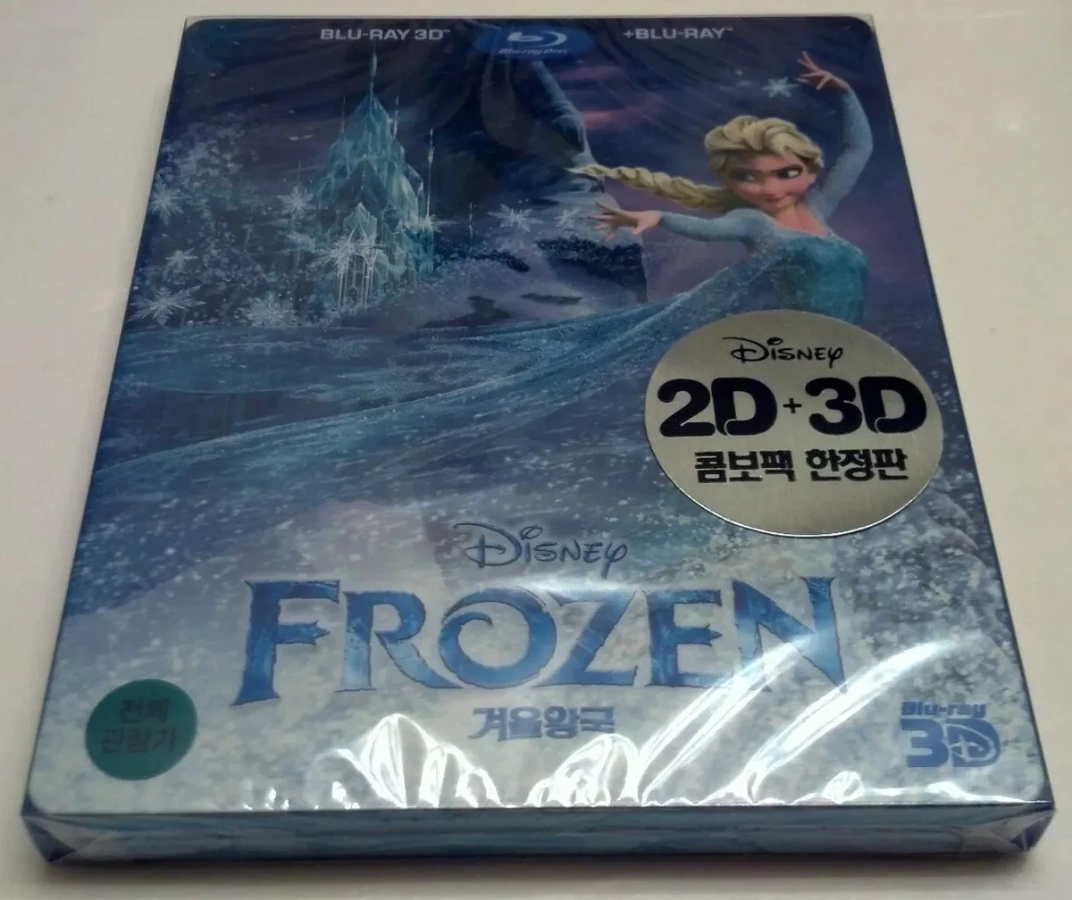 Frozen 3d Blu Ray Cover