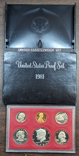 United States 1981 S Proof Set Type 1 | eBay