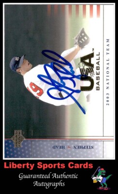 2005 Upper Deck Stephen Head #8 Authentic Autographed Card USA | eBay