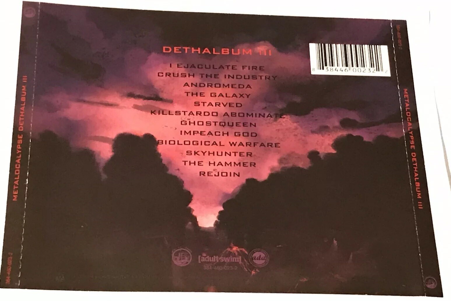 Dethalbum II Band LG STICKER Album Cover Art Decal Metal Music ...