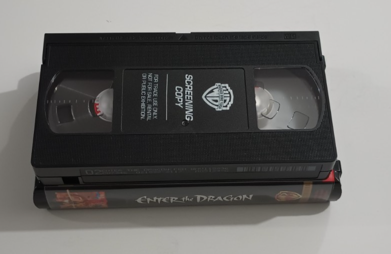 Bruce Lee Enter the Dragon 25th Anniversary [VHS 1998] Screening Copy ...