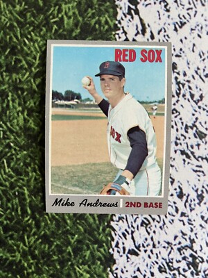 1970 Topps Baseball Mike Andrews #406 EX Condition Low Cost Shipping | eBay