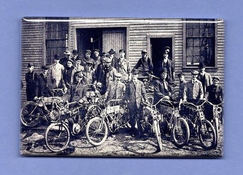 HARLEY DAVIDSON *2X3 FRIDGE MAGNET* ADVENTURE MOTORCYCLE CHOPPER HOG ...