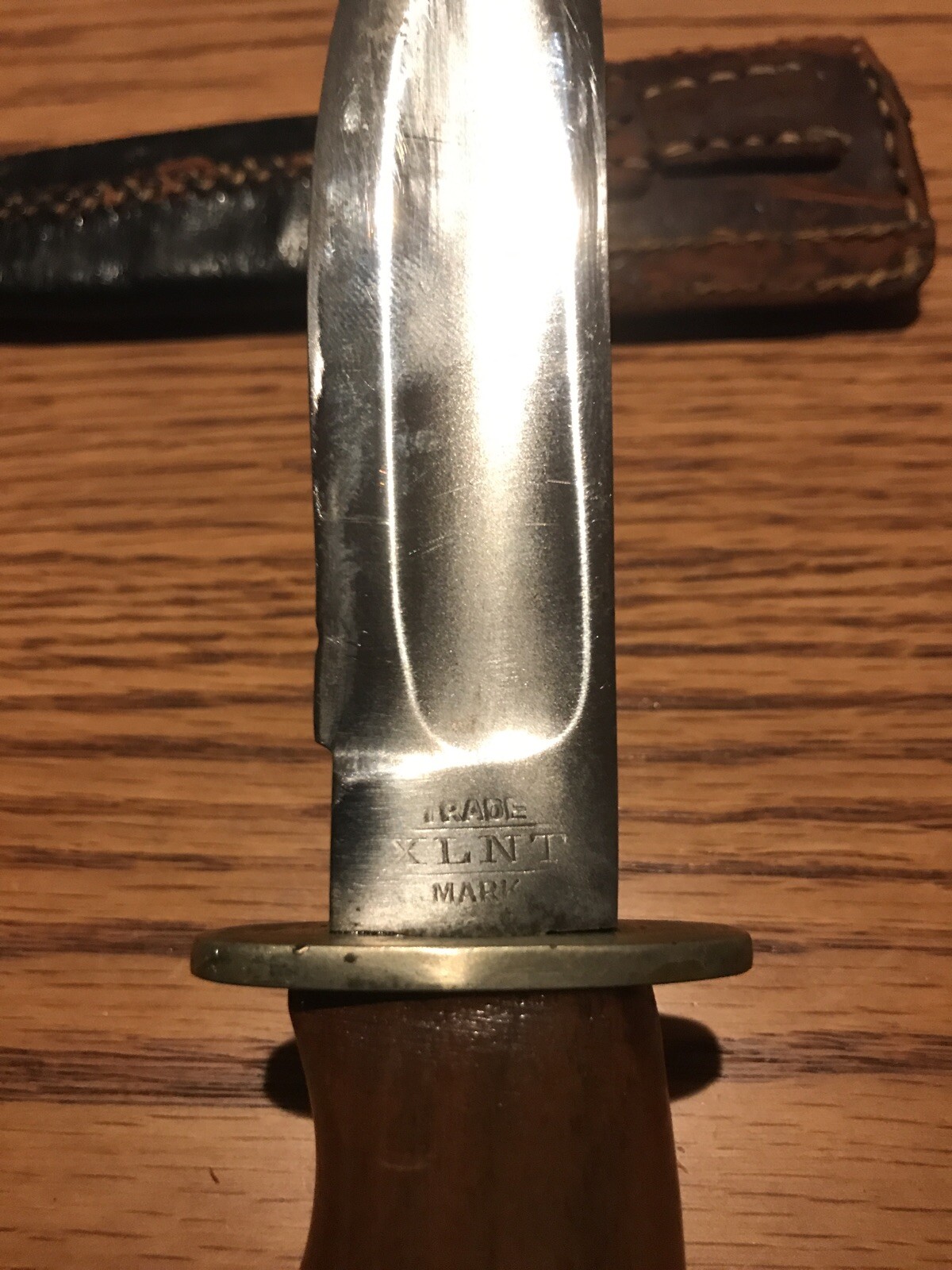 A.W. Wadsworth & Son Czechoslovakia XLNT Trade Mark Fixed Blade Knife ...