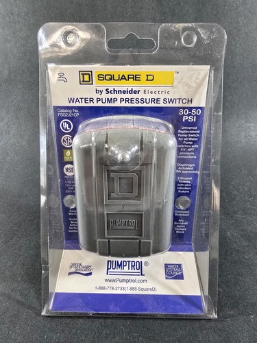 Square D Schneider FSG2J21CP Water Pump Pressure Switch 30 - 50 PSI | eBay