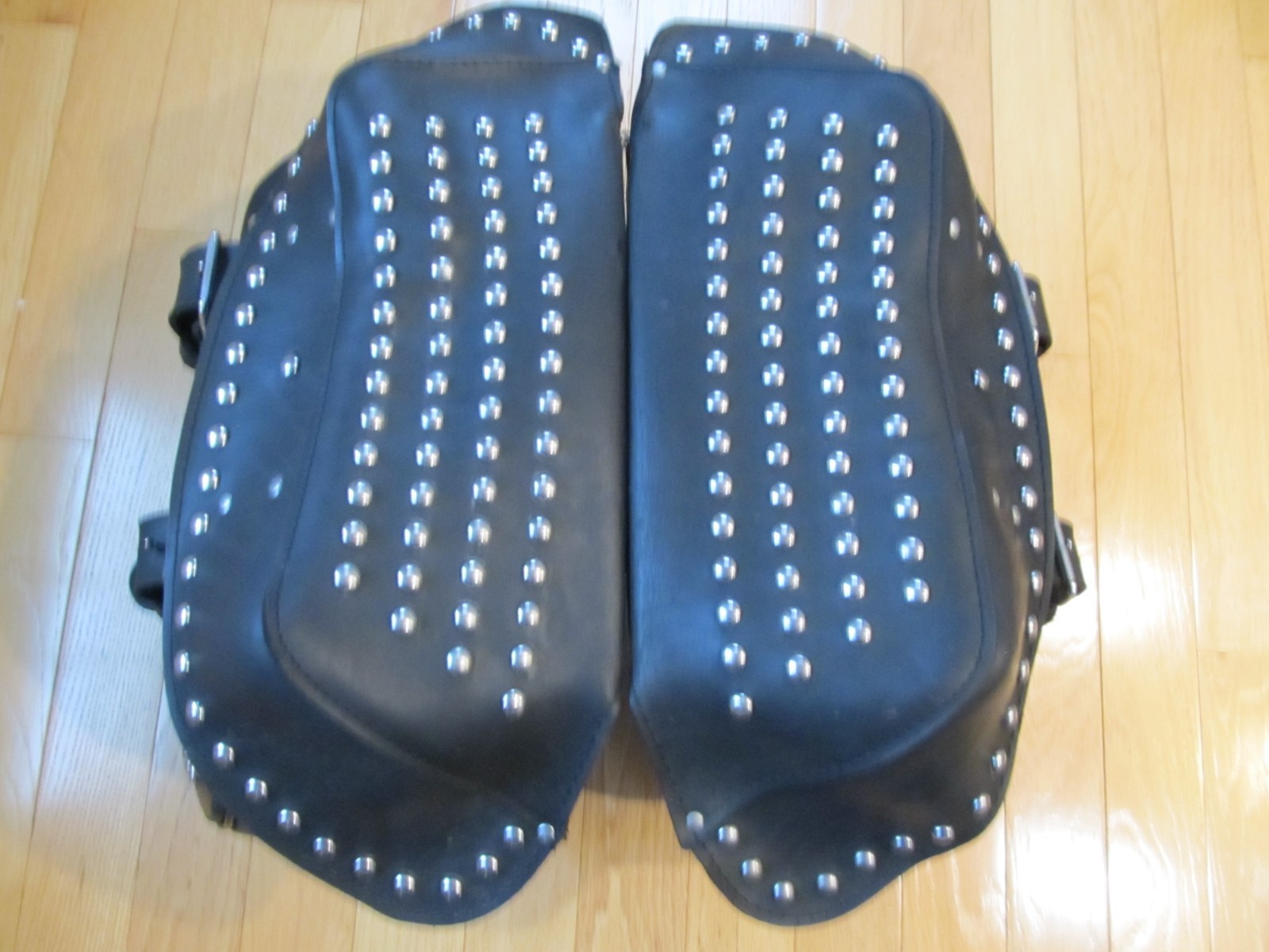Harley Davidson Softail FLSTC Heritage Leather Saddlebags With Brackets ...