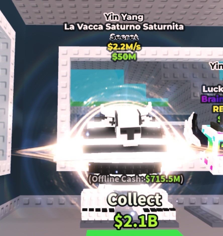 Steal a Brainrot - Yin Yang La Vacca Saturno Saturnita | eBay