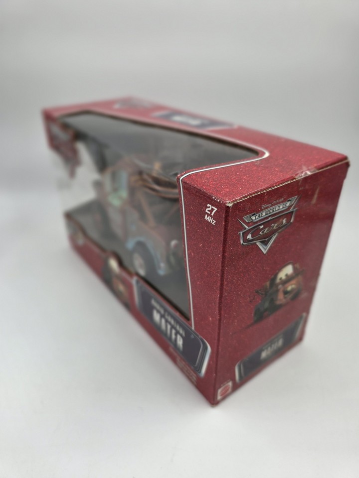 Disney Pixar CARS Radio Control MATER TYCO Supercharged RC 27 MHz NEW ...