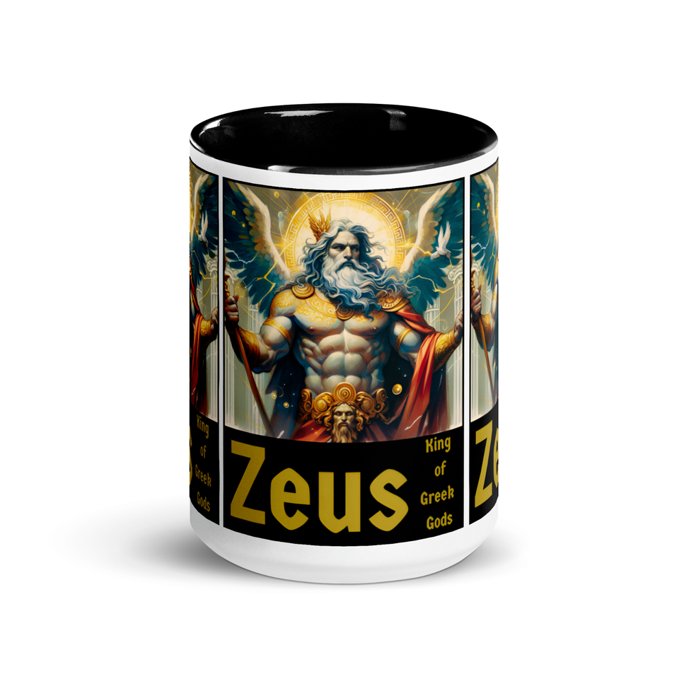 ZEUS King of Greek Gods Mythology Moun Olympus NEW Premium Coffee Mug ...