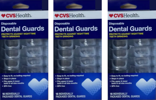 CVS Disposable Nighttime Dental Guards Against Teeth Grinding 16ct EACH ...
