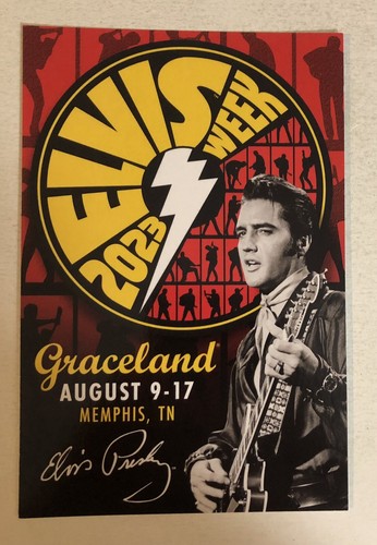 Elvis Presley Postcard Elvis Week 2023 | eBay