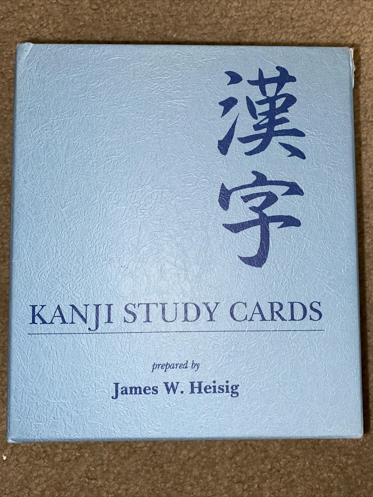 Kanji Study Cards by James W. Heisig (1992, Trade Paperback) for sale ...