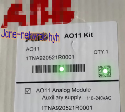 1PC NEW AO11 Kit 1TNA920521R0001 AO11 Analog module by Fedex or DHL | eBay