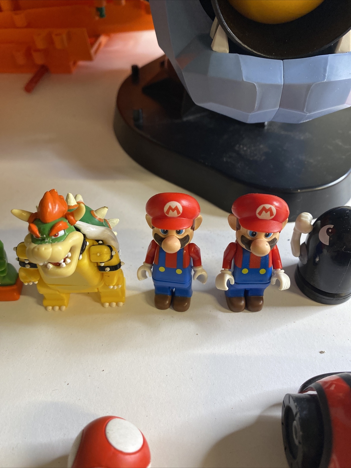 Mario Kart Wii Knex Mario And Yoshi Can Stone Bowser Lot With ...