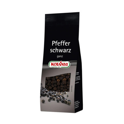 Kotanyi Pfeffer schwarz ganz getrocknet im Nachfüllbeutel 50g | eBay.de
