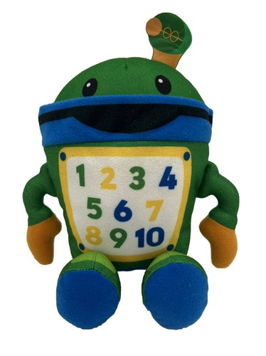 Team Umizoomi Bot Plush Doll 9" Numbers on Belly Fisher Price 2011 | eBay