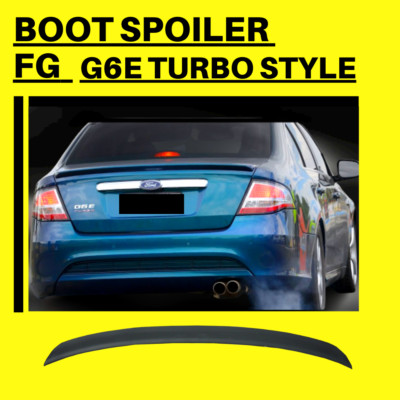 G6E Style Rear Boot Trunk Spoiler For Ford Falcon FG (08-14) XT XR6 XR8 ...