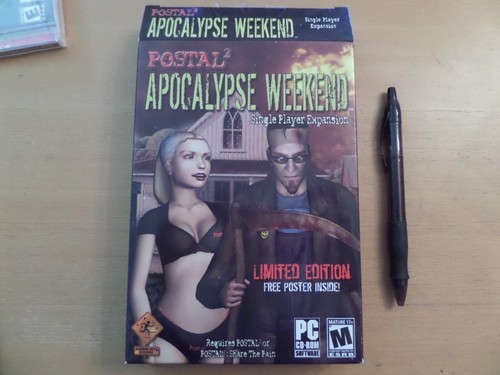 APOCALYPSE WEEKEND Expansion Pack to the PC Game Postal 2+ Box & Poster PC\CD 183861000133 | eBay
