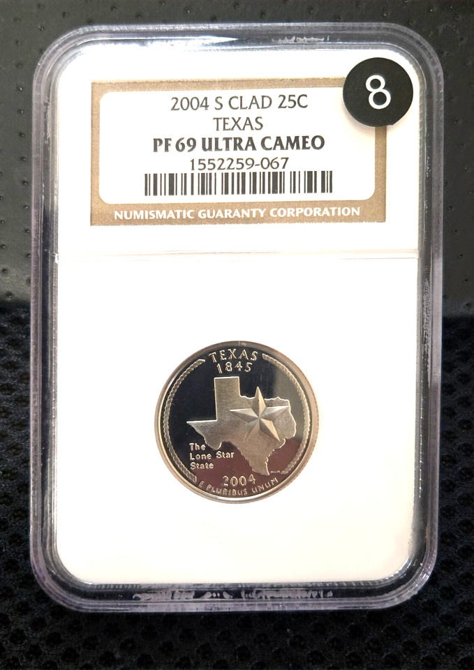2001-S CLAD Rhode Island Quarter NGC PF 69 Ultra Cameo San Francisco ...