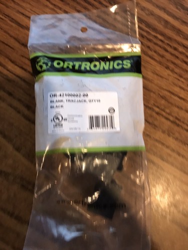 Ortronics OR-42100002-00 TracJack Blank Insert Module, Black 10pk | eBay