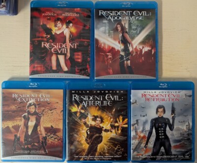 Resident Evil (5-Movie Blu Ray Collection) | eBay