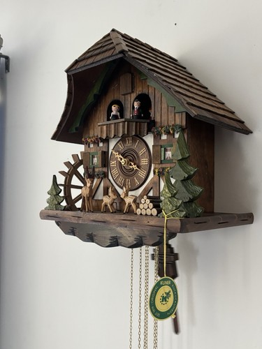 Kuner NOS Jumping Doe Cuckoo Clock Musical | eBay