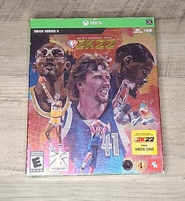NBA 2K22 75th Anniversary Edition (XBOX SERIES X, 2021) w/ Slipcover ...