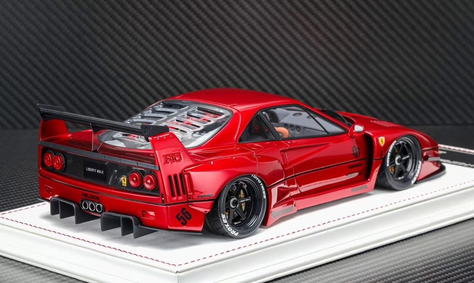 Ferrari F40 Liberty Walk (Candy Red) [Davis & Giovanni] 1/18 scale | eBay