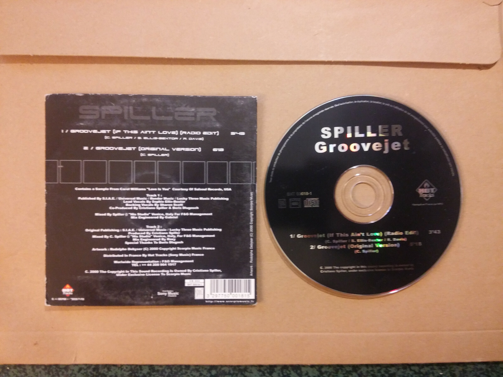 SPILLER GROOVEJET ELLIS BEXTOR single | eBay