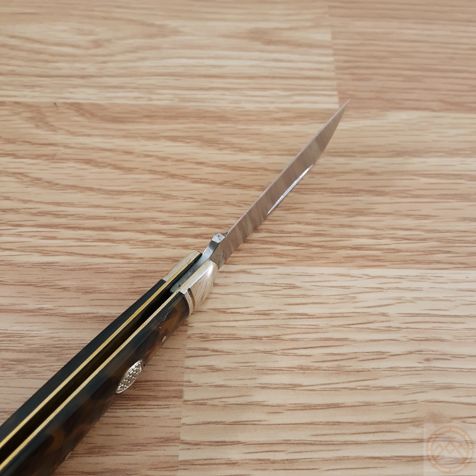 Rough Ryder Half Hawk Tortoise Folding Knife 440B Steel Blade Synthetic ...